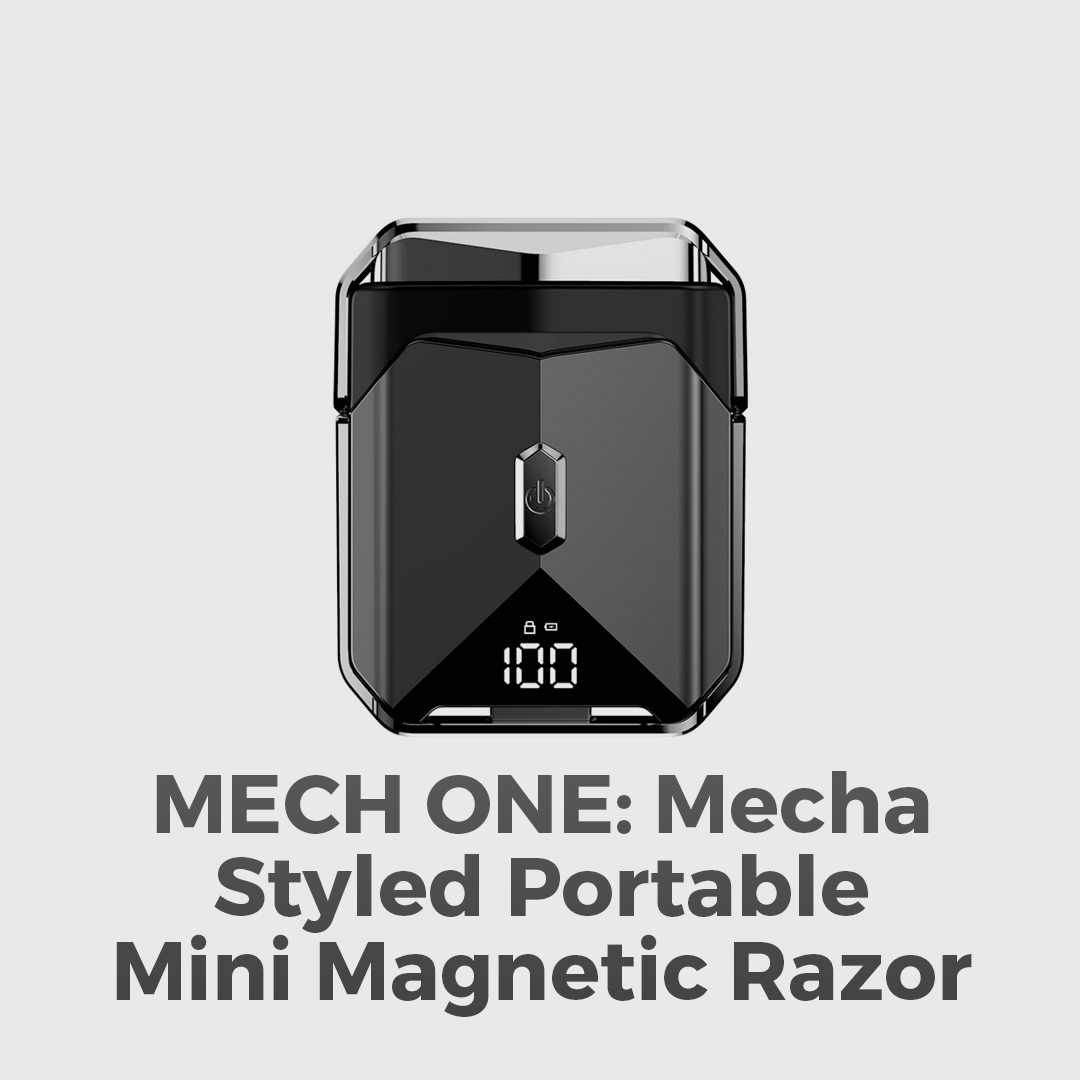 Mech One Razor – Compact Magnetic Razor for Travel & Everyday Use ...